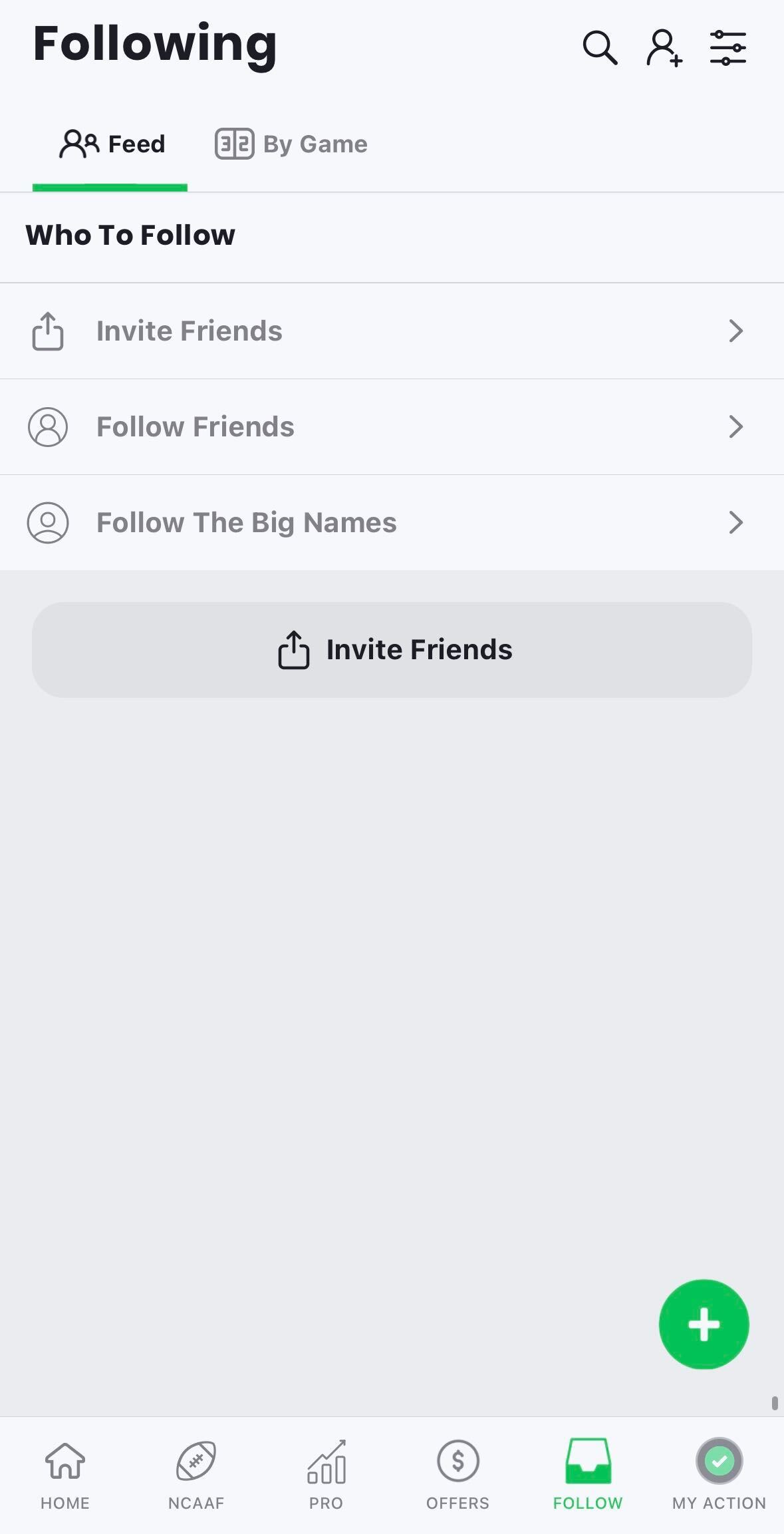 How do I follow friends? – Action Network